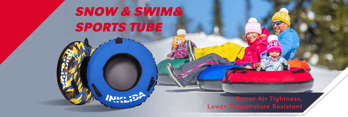 Anti-heat aging OTR inner tube, Inflatable snow inner tube - Inklida
