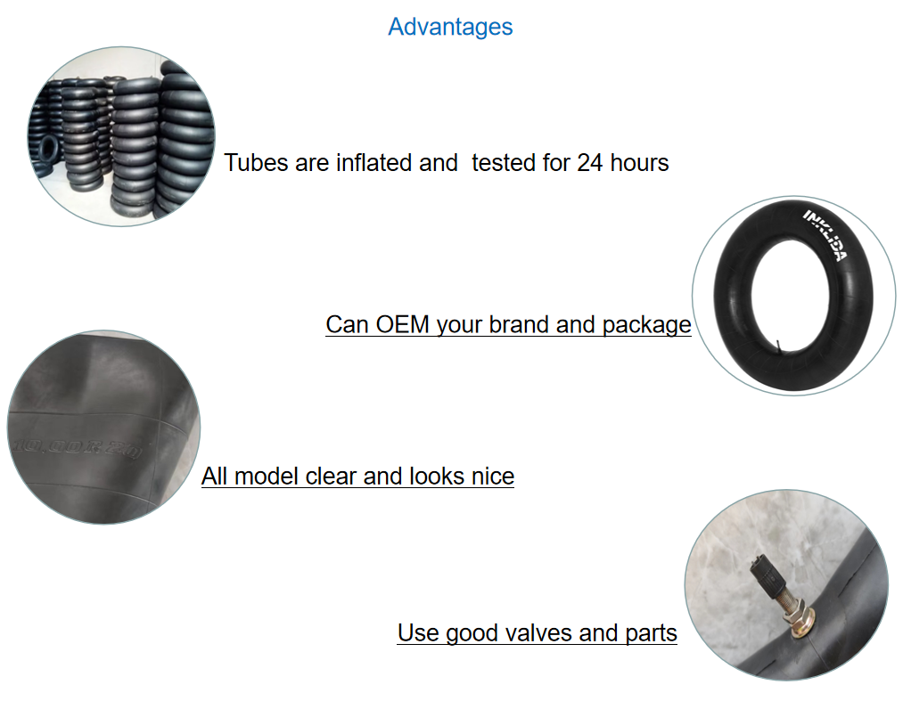 Long Life Tough Industrial Inner Tubes With Korea Technology from China ...
